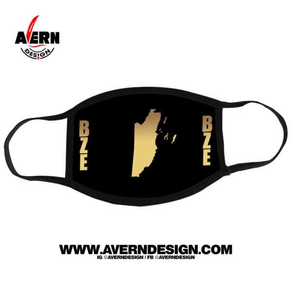 BZE Map Face Mask – AVERN DESIGN